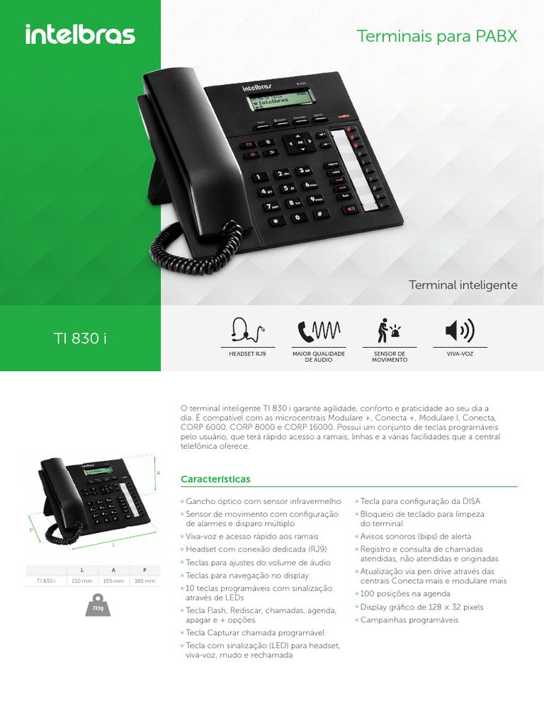 Datasheet A4 Ti 830 Site | PDF | Eletrônicos | Informática