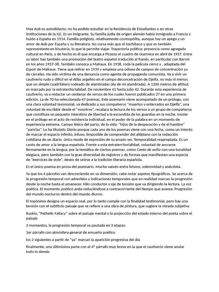 Max Aub | PDF | Ritmo