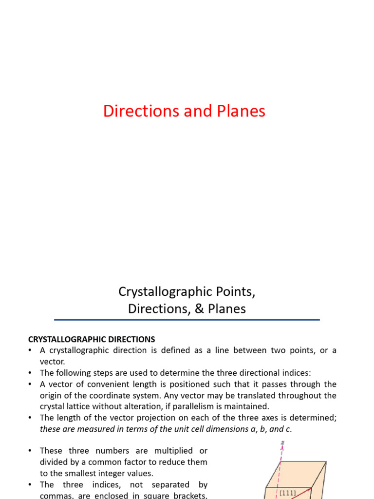 week 6-7 | PDF | Crystal Structure | Condensed Matter Physics