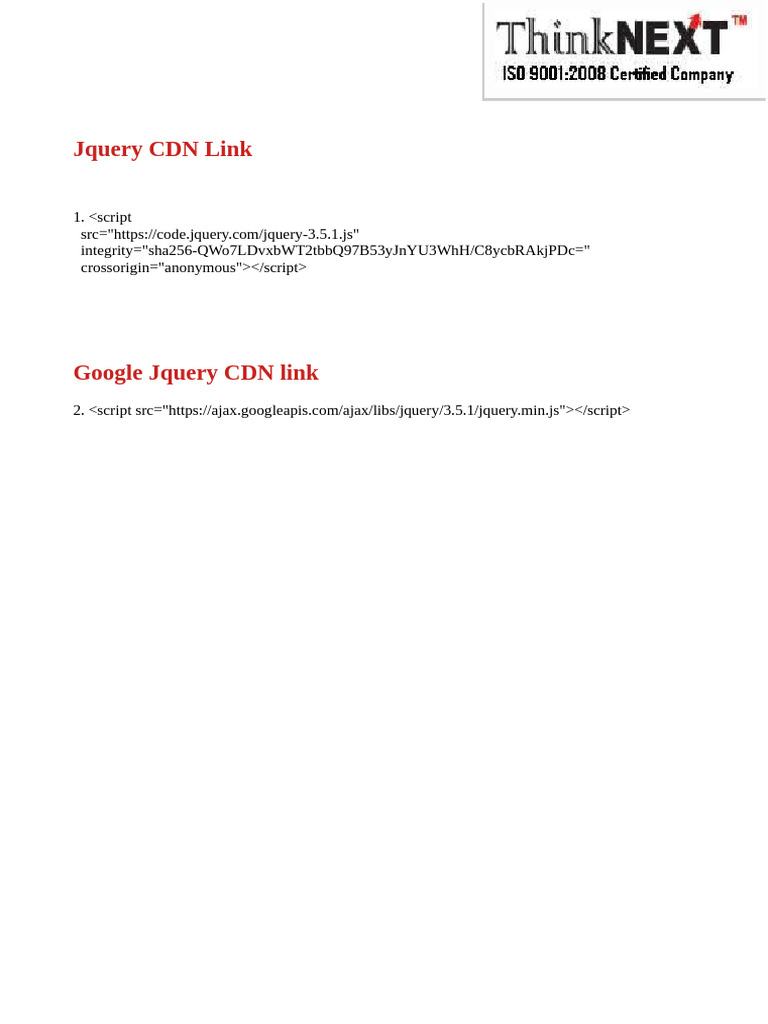 Jquerycdn | PDF