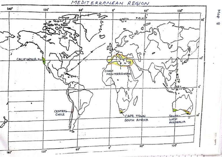 Half Yearly Maps ( Mediterranean Region) | PDF