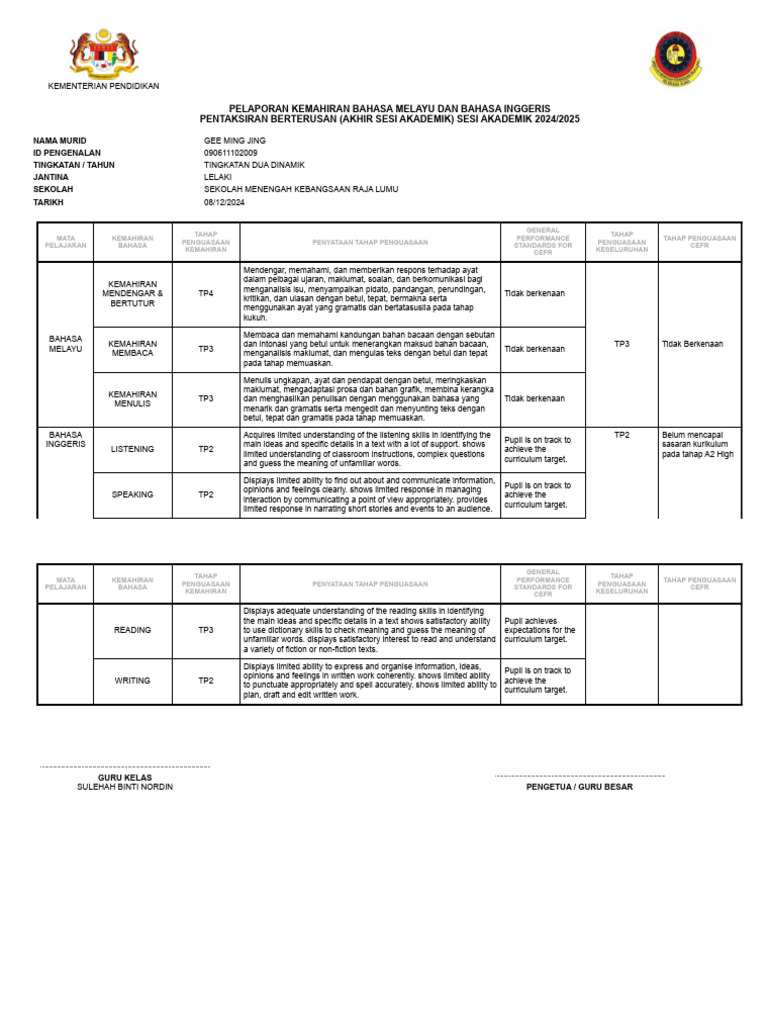 Gee Ming Jing K | PDF