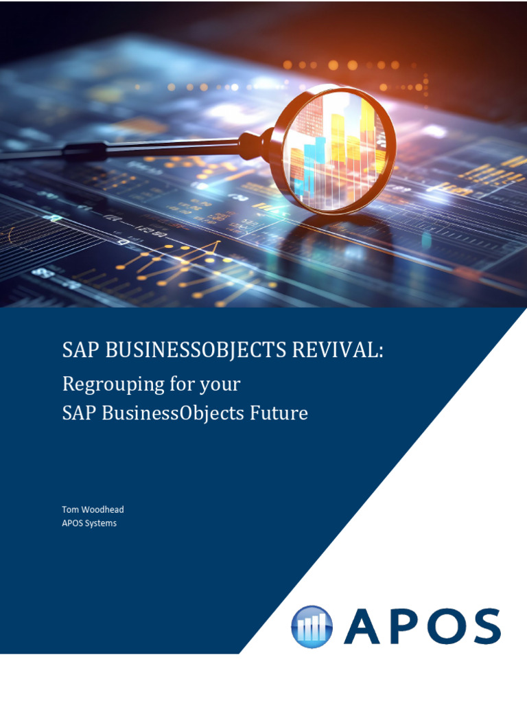 SAP BusinessObjects Revival Whitepaper APOS | PDF | Analytics | Cloud Computing