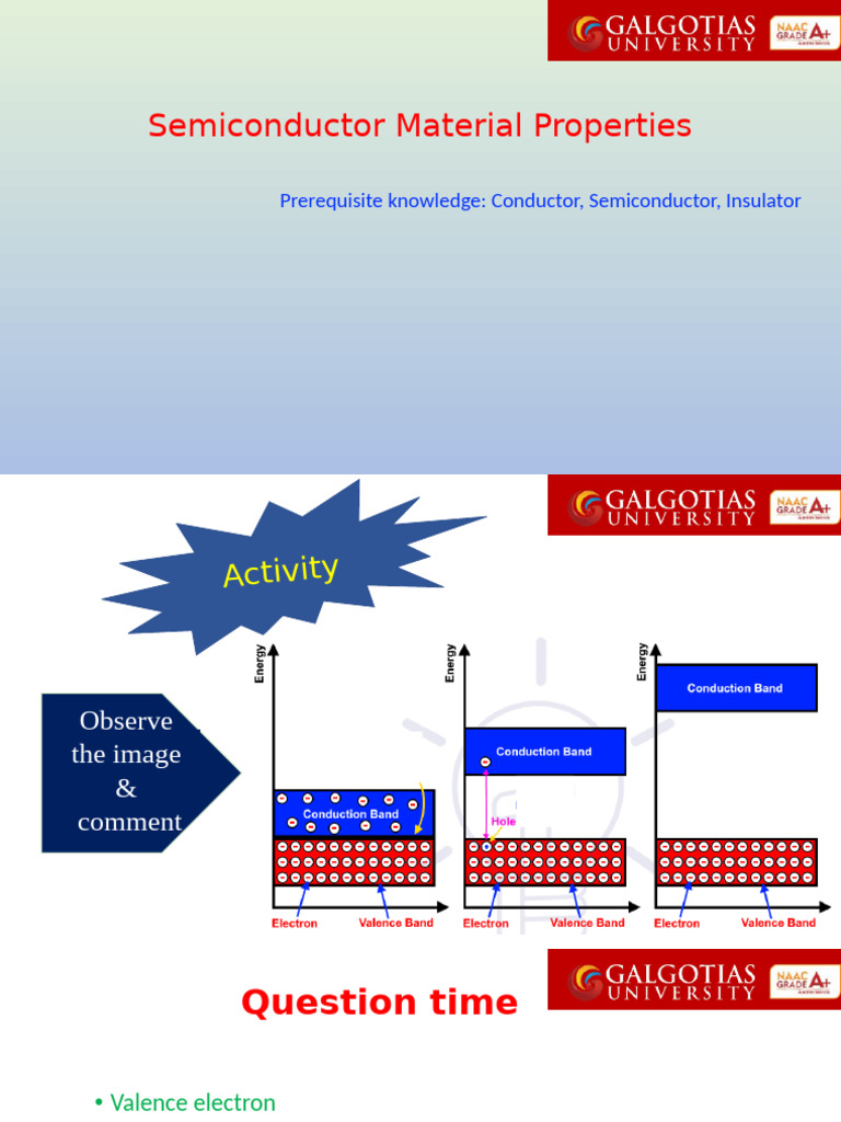 3 - Semiconductor Material Properties | PDF | Semiconductors | Electrical Resistivity And ...