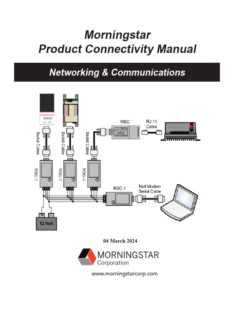 technical-doc-morningstar-product-connectivity-manual-networking-communications-en | PDF