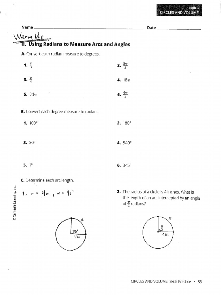 IM2 M2T3 Day 2 Warm Up and HW | PDF