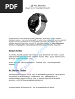 Smart Watch User Manual - Magyar | PDF