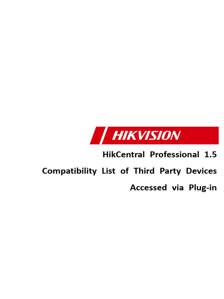 Third-Party Device Compatibility List | PDF | Camera | Information And ...
