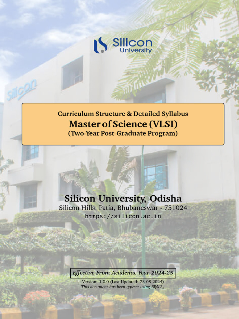Pg Msc Vlsi 2024 | PDF | Bipolar Junction Transistor | Electrical Network