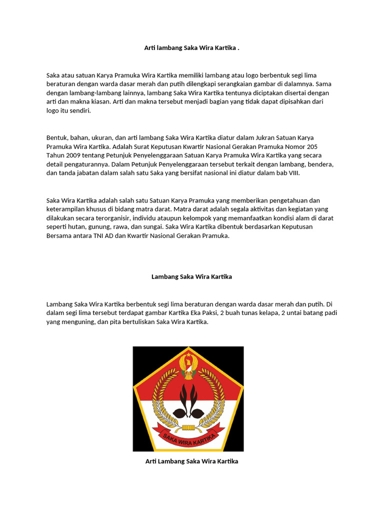 Makna Lambang SWK Dim07wsb | PDF