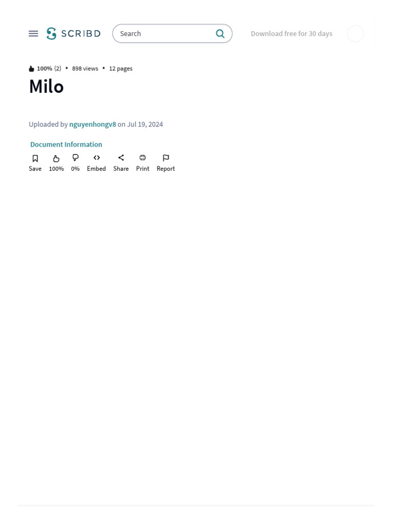 Milo - PDF - Knitting - Knitting Needle | PDF
