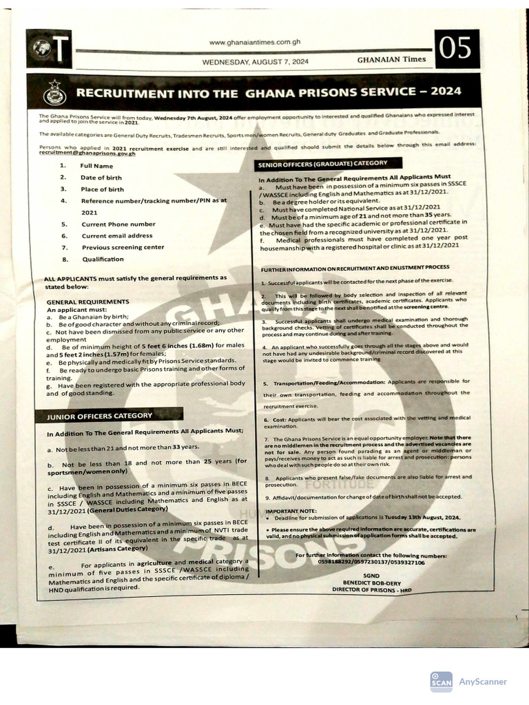 Recruitment - Security Services | PDF