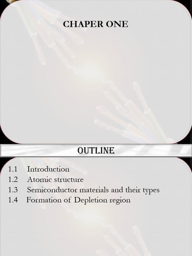 ch-1 Electro PPT by Biruk S. | PDF | Semiconductors | Doping (Semiconductor)