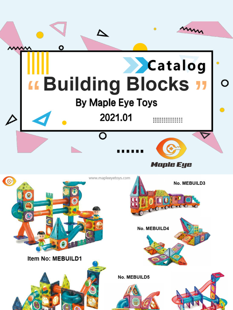 Building Blocks 2021.01 - Maple Eye Toys | PDF