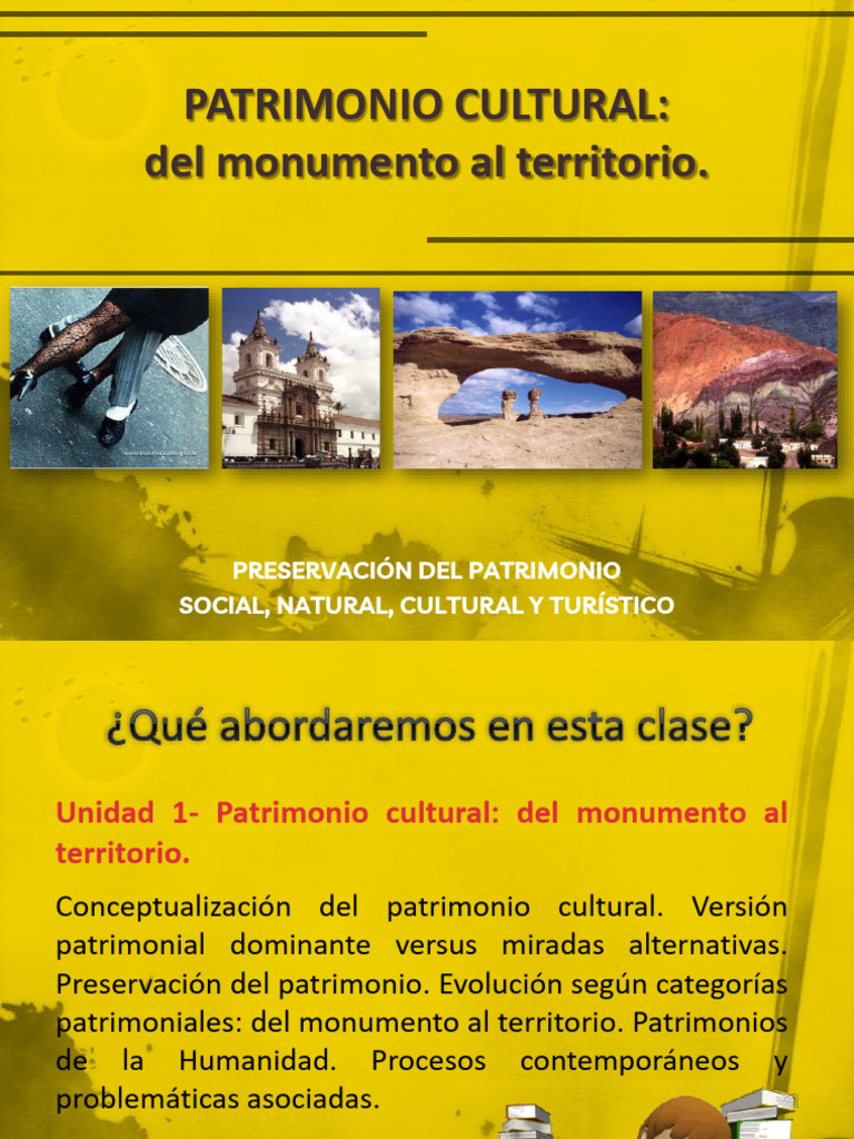 Patrimonio Cultural en Dibujo | PDF | Bienes (Ley) | Paisaje