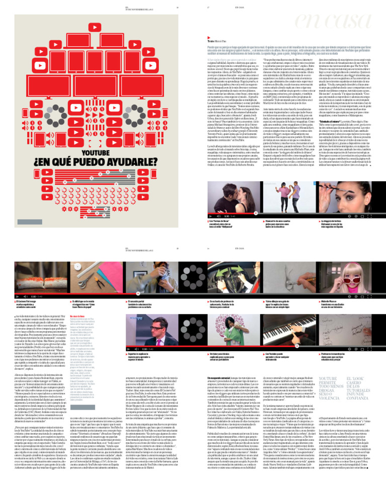 Aprender con Videotutoriales en YouTube | PDF | Youtube