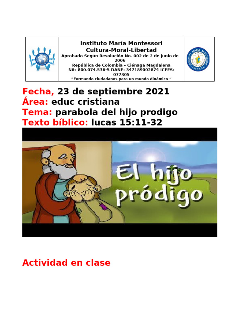 el hijo prodigo | PDF