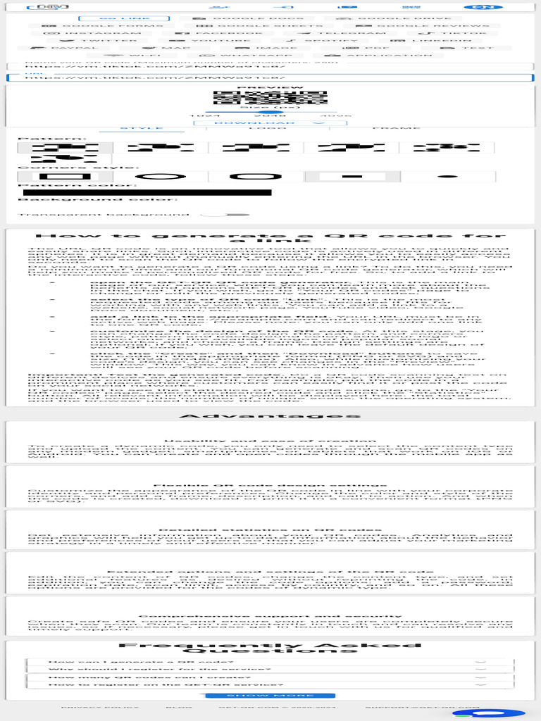 QR Code Generator for Link Convert URLs for Websites, Landing Pages ...
