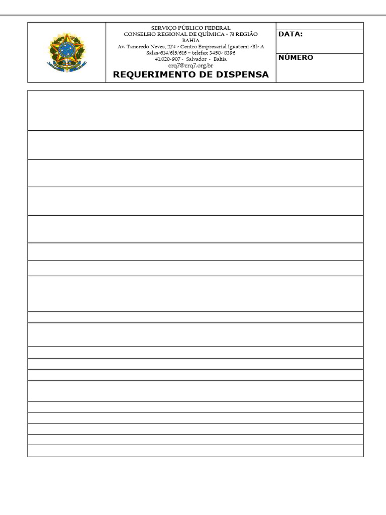 formulario_dispensa_anuidades | PDF