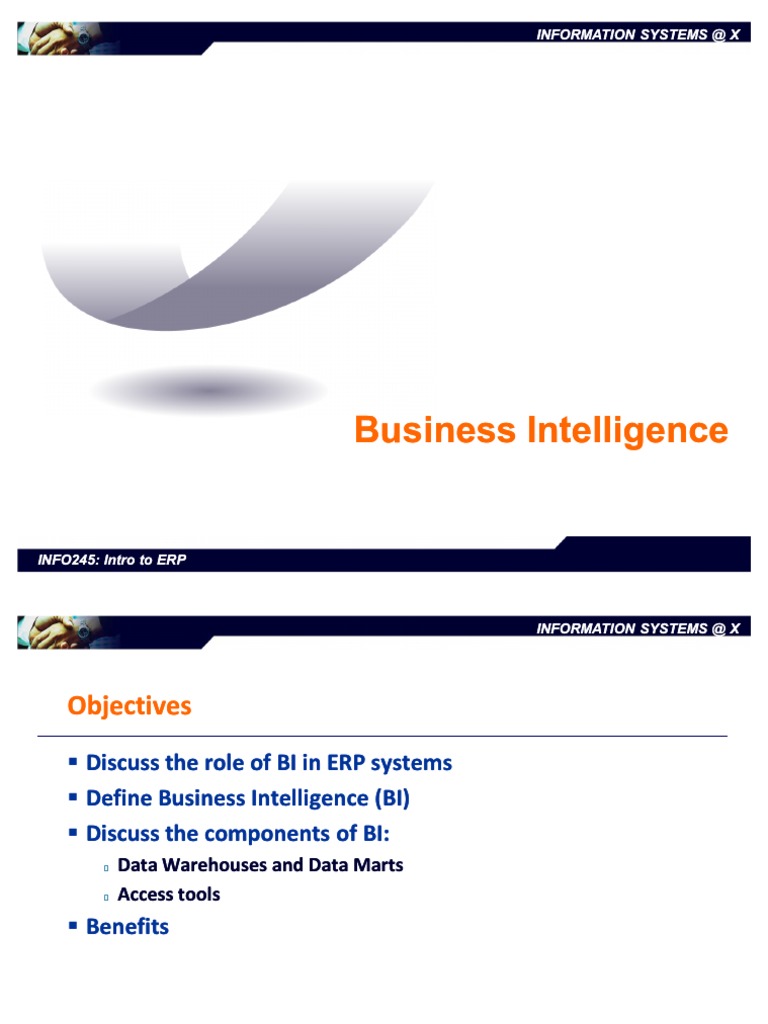 Business Intelligence Business Intelligence | PDF | Business ...