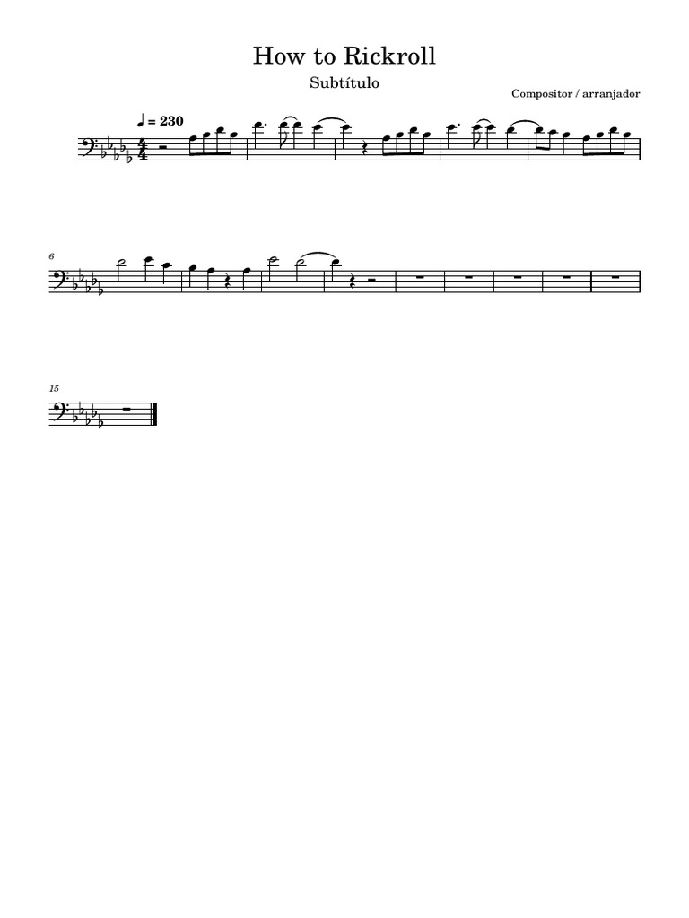 How to Rickroll | PDF