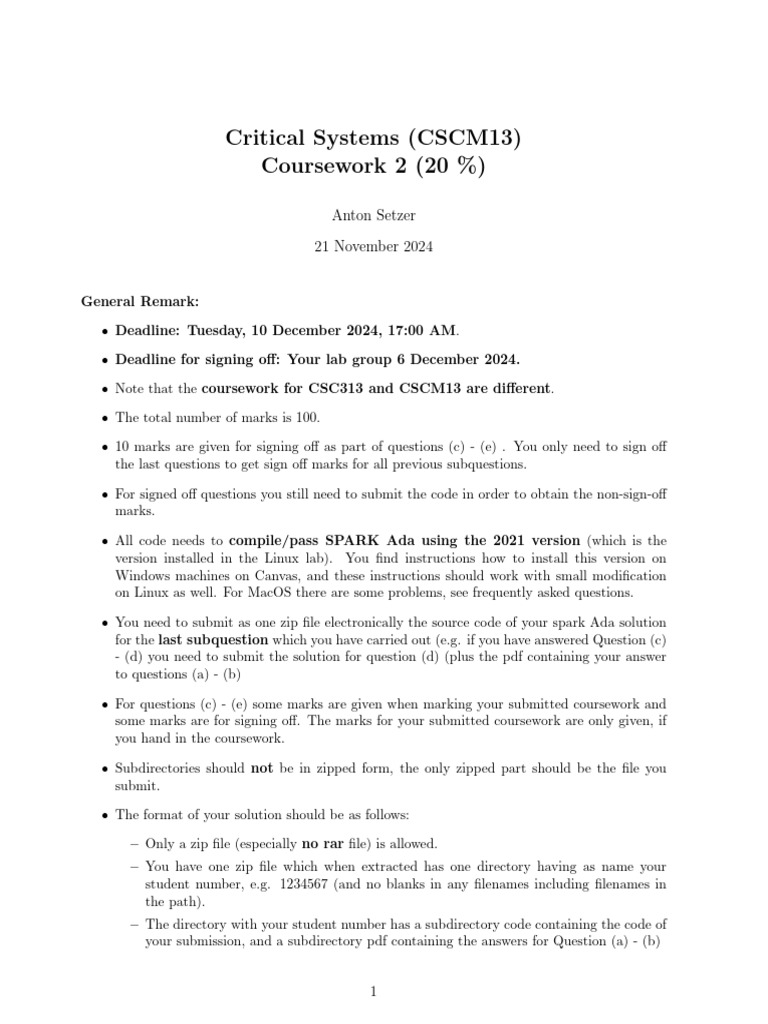 Coursework 2 CSCM13 Nov 2024 | PDF | Filename | Command Line Interface