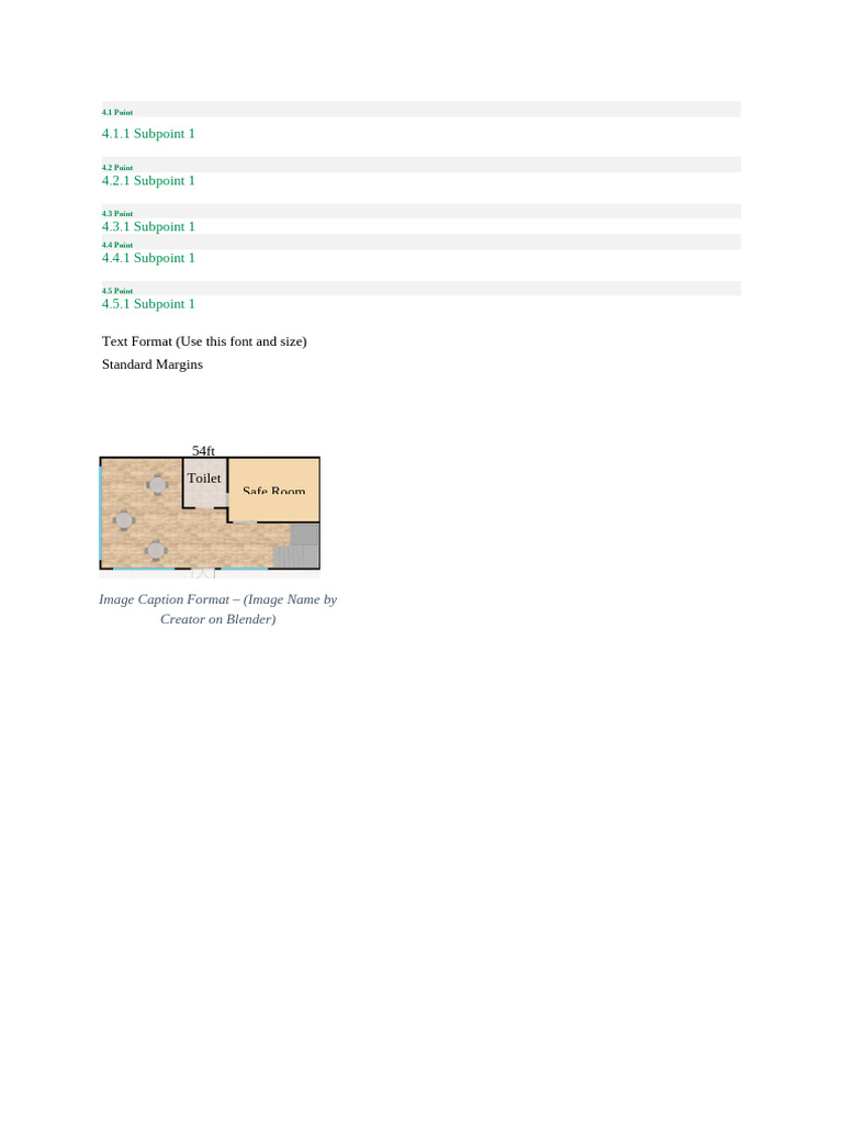 Template For Documentation | PDF