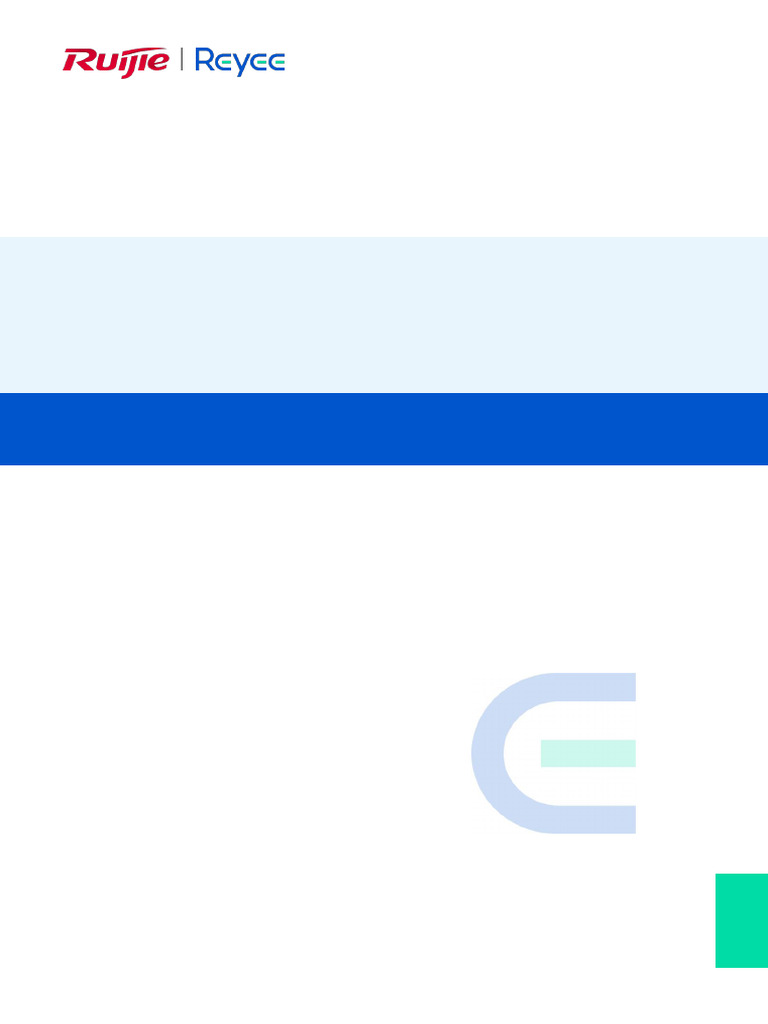 00-Ruijie Reyee RG-NBR-E Series Routers Hardware Installation and Reference Guide V1.3 | PDF ...