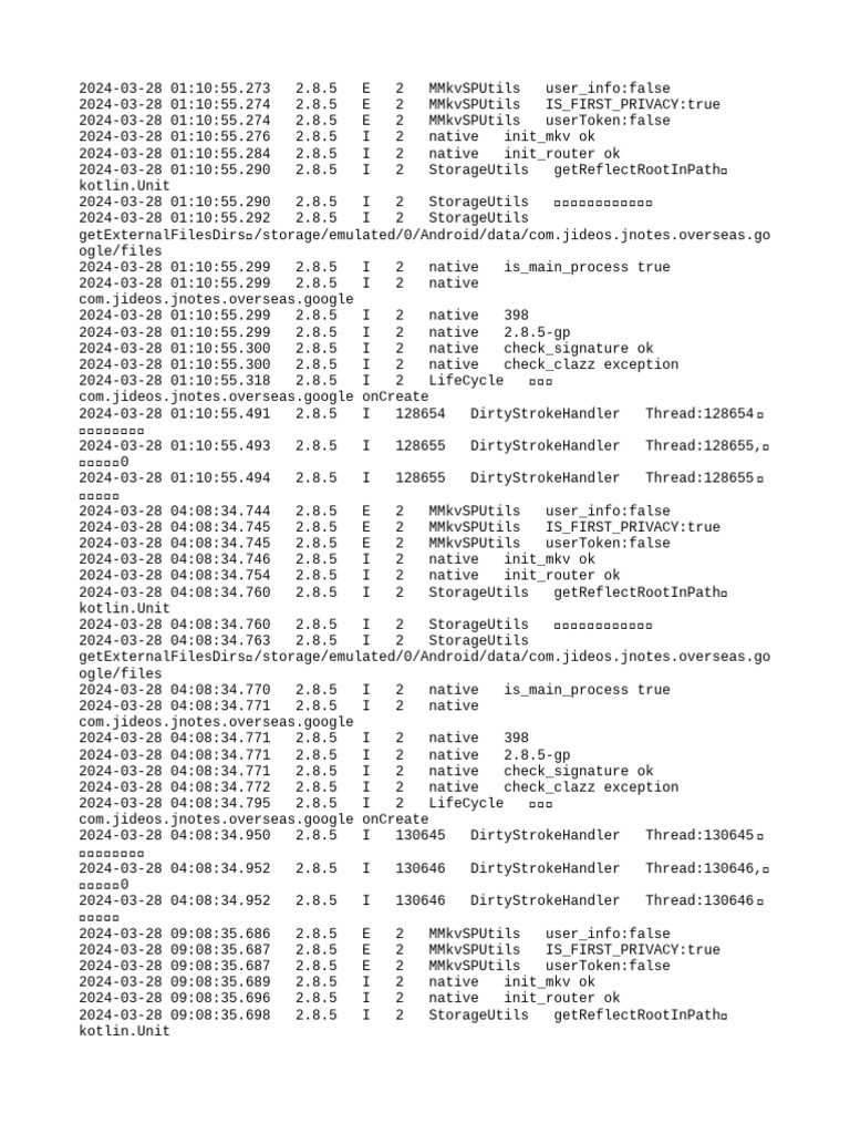 2024 03 28 - Log | PDF | Programming Paradigms | Computer Programming