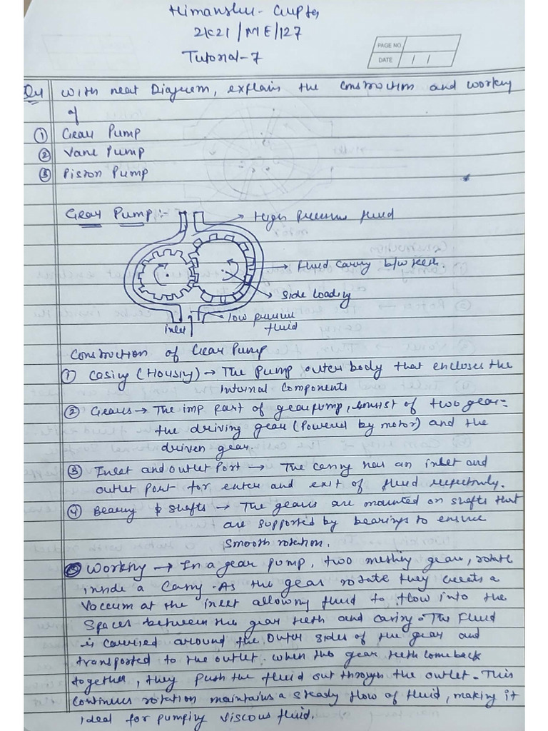 Himanshu Gupta Tutorial 7 | PDF