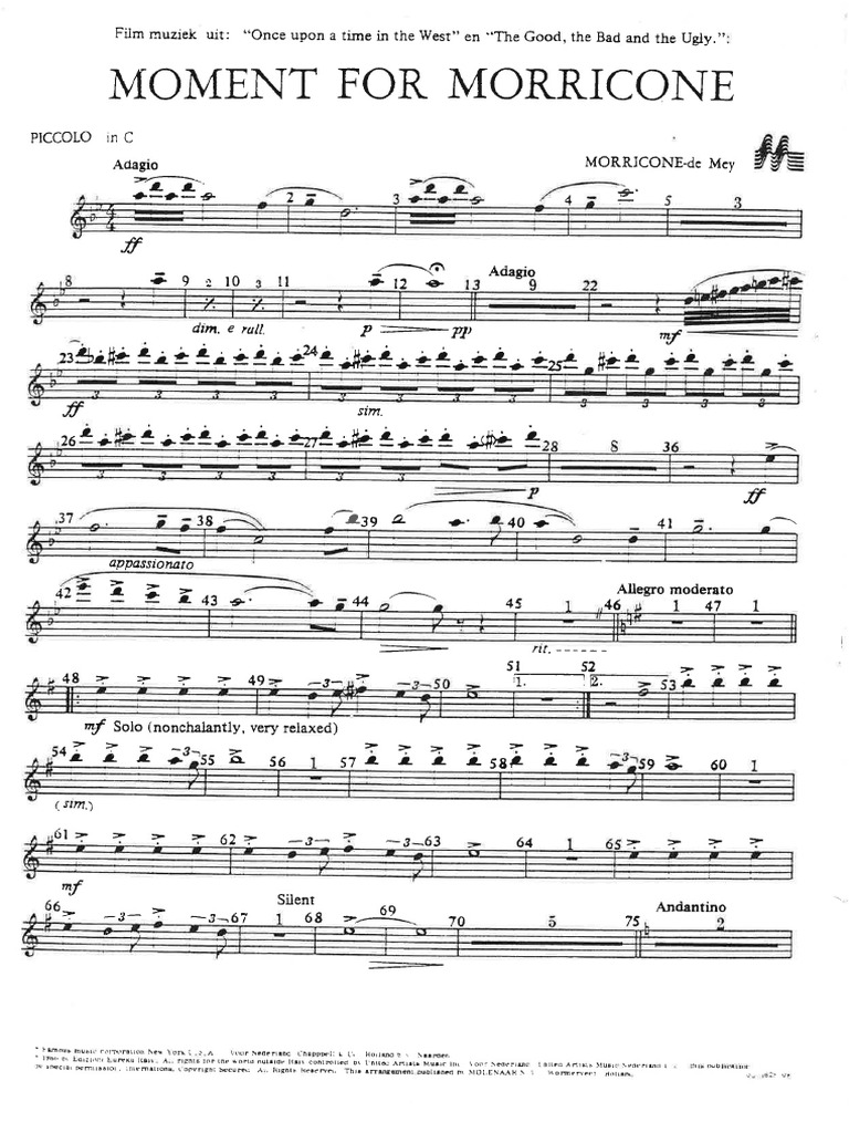 Momen For Morricone | PDF