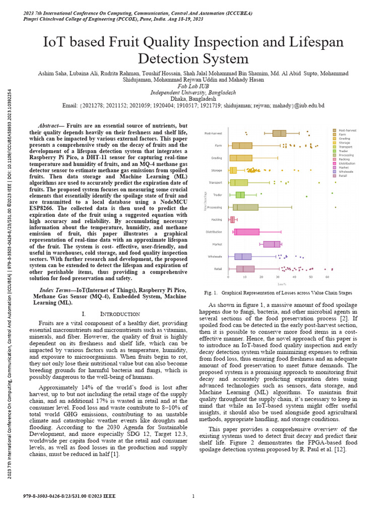 IoT_Based_Fruit_Quality_Inspection_and_Lifespan_Detection_System | PDF | Machine Learning ...