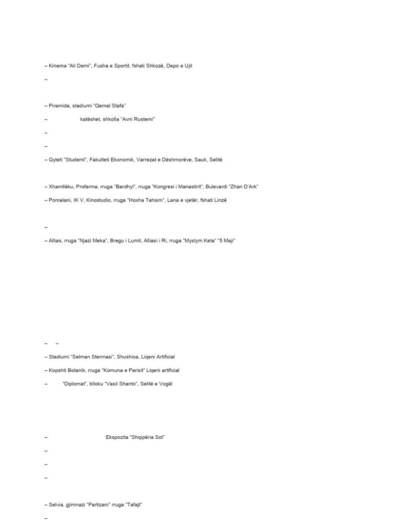 Ndarja e Zonave | PDF