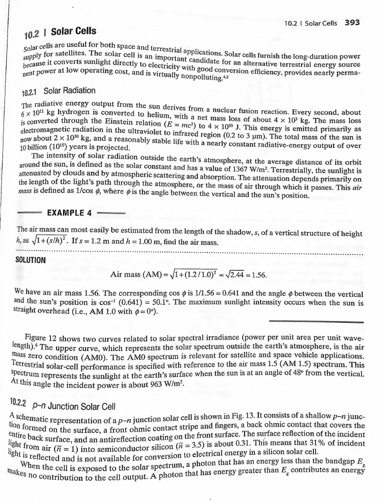 Solar Cell | PDF