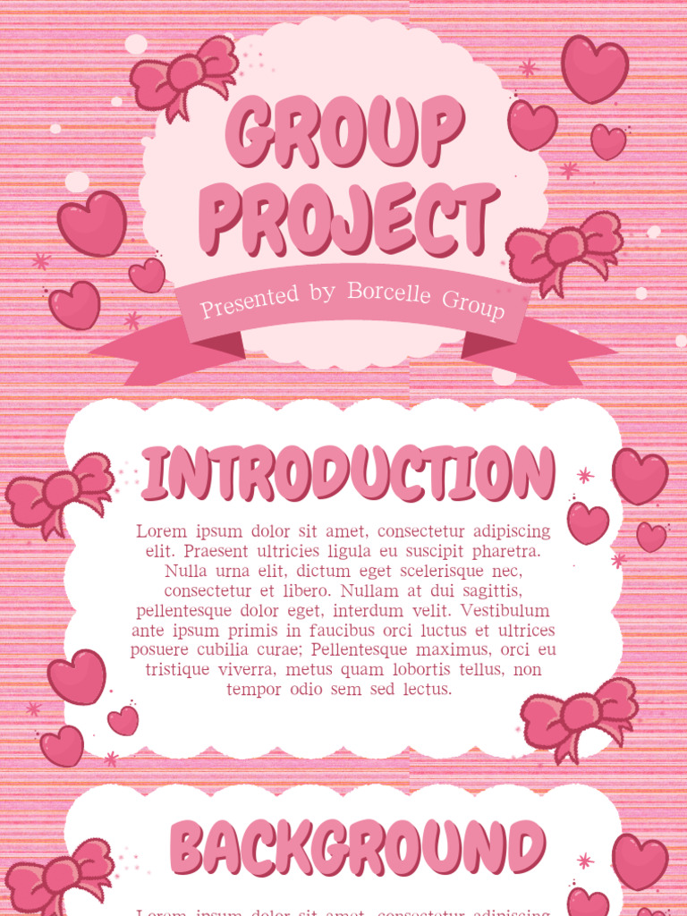 Pink Cute Aesthetic Group Project Presentation_20241221_192533_0000 | PDF