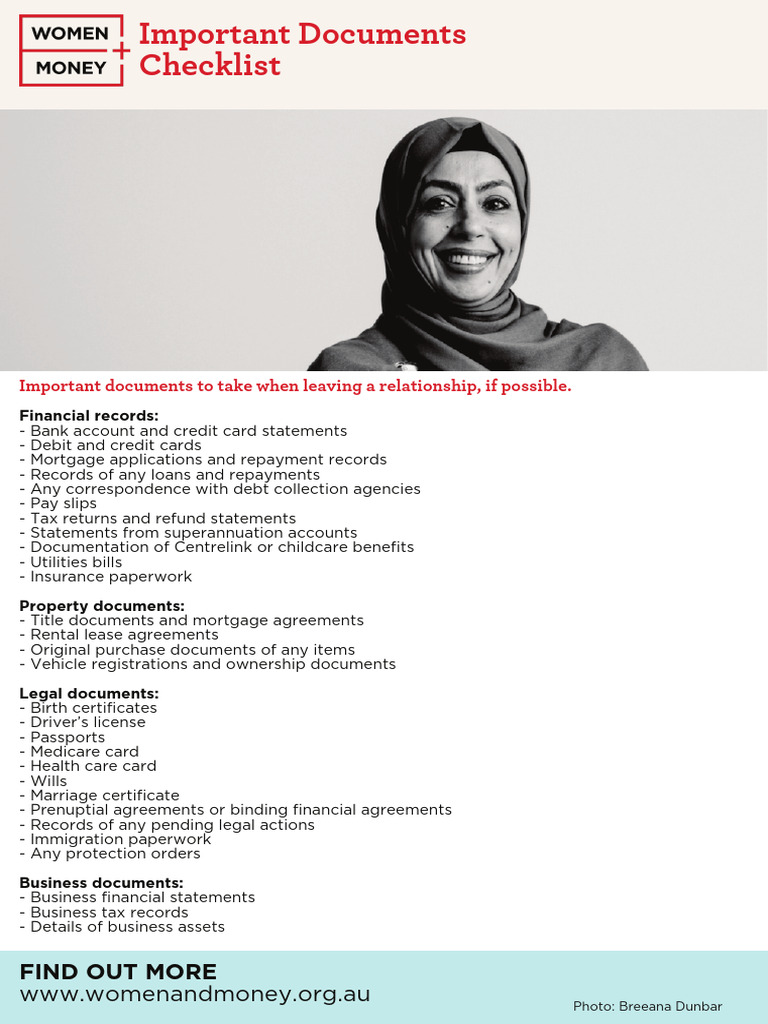 Women-+-Money-Important-Documents | PDF