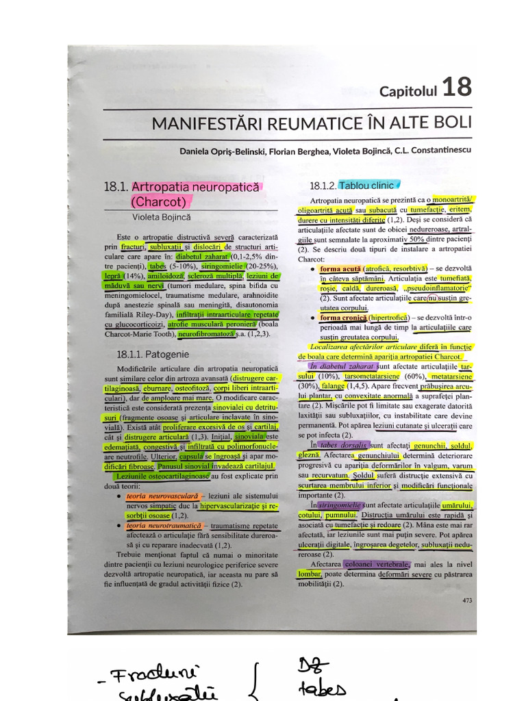 Boala Charcot Note | PDF