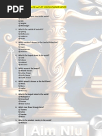 Top 50 Static GK Questions & Answers | PDF | Social Science | Travel