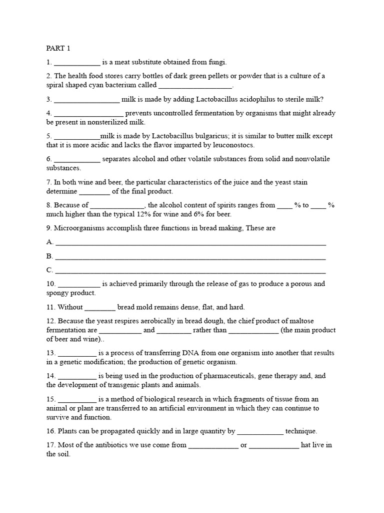 Worksheet Bio 1st Qua | PDF | Virus | Hiv