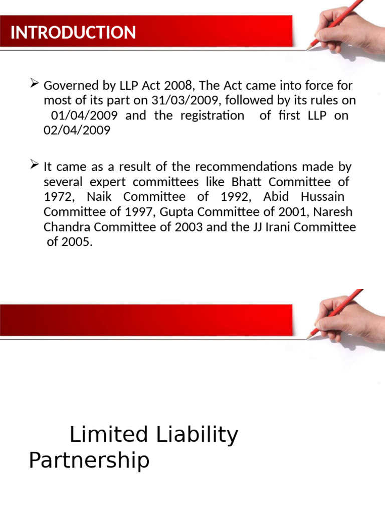 Limited Liability Partnership LLP | PDF | Limited Liability Partnership | Partnership