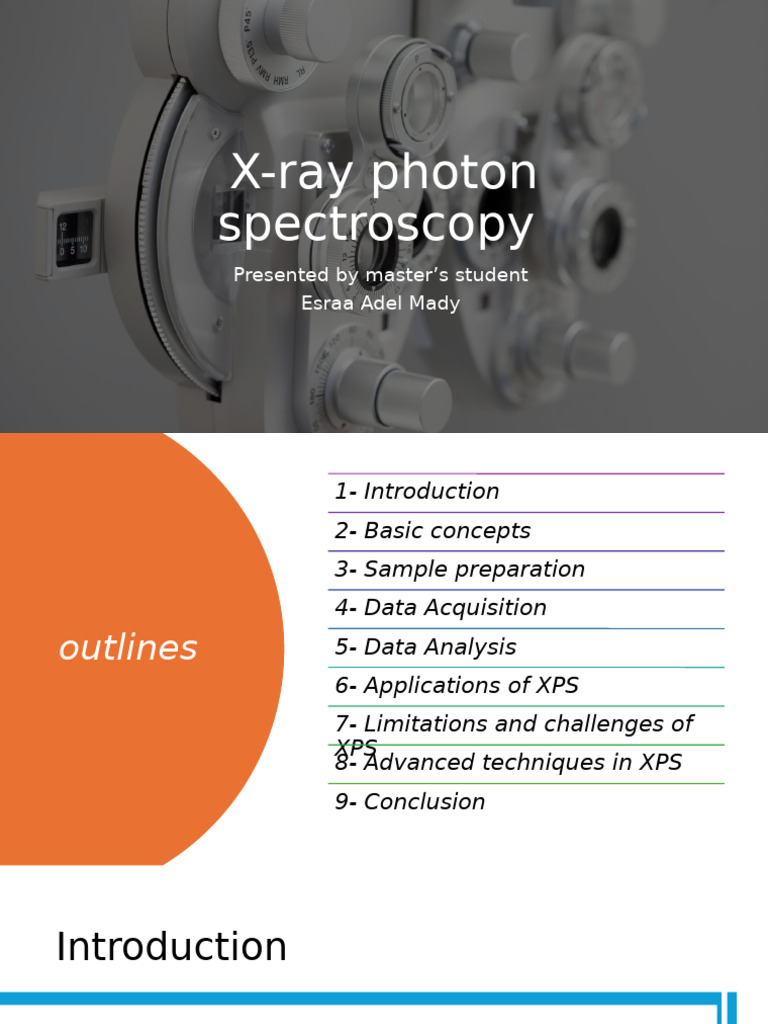 X-Ray Photon Spectros | PDF | X Ray Photoelectron Spectroscopy ...