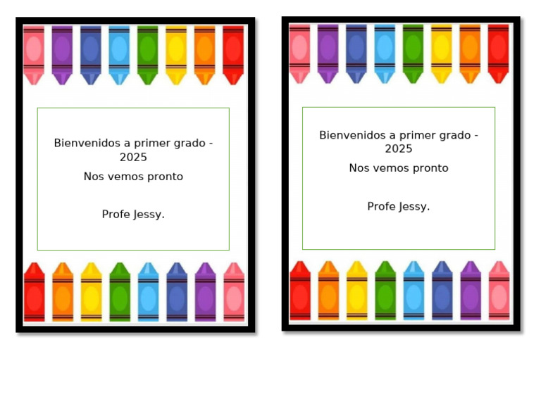Crayola Folder Grupo Inicial | PDF