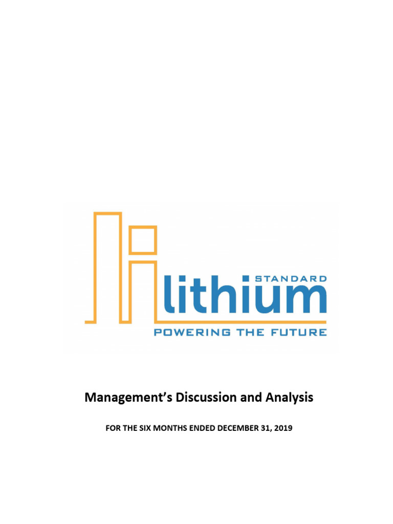 Q2 December 31, 2109 MD&A | PDF | Internal Rate Of Return | Net Present Value