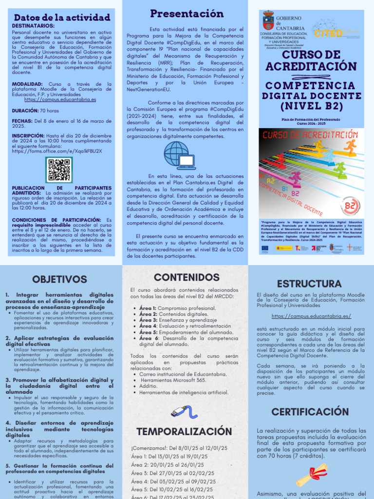 Curso CDD Nivel B2 2024 - 25 | PDF | Evaluación | Enseñando