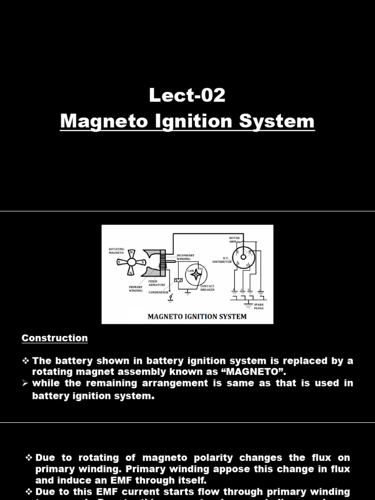 4316) Lect-02 Magneto Ignition System | PDF