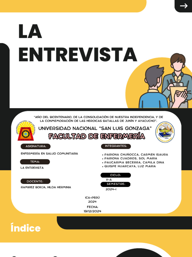 SC5-ENTREVISTA (1) | PDF | Tuberculosis | Enfermería