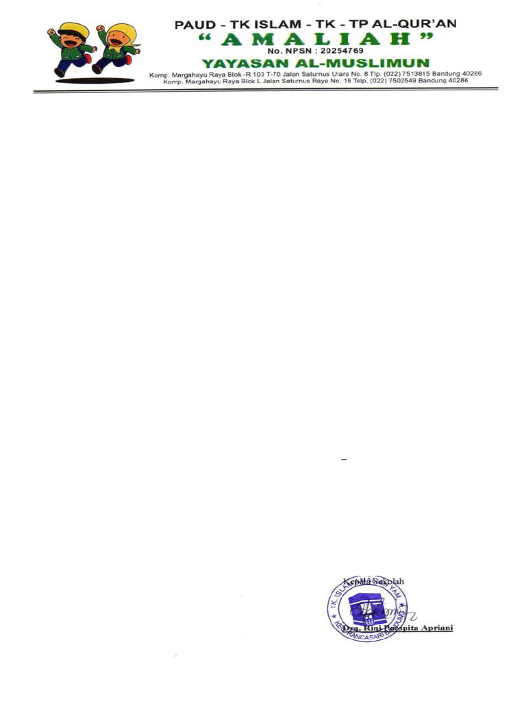 SURAT PEMBERITAHUAN (024) & ROUNDOWN (1) | PDF