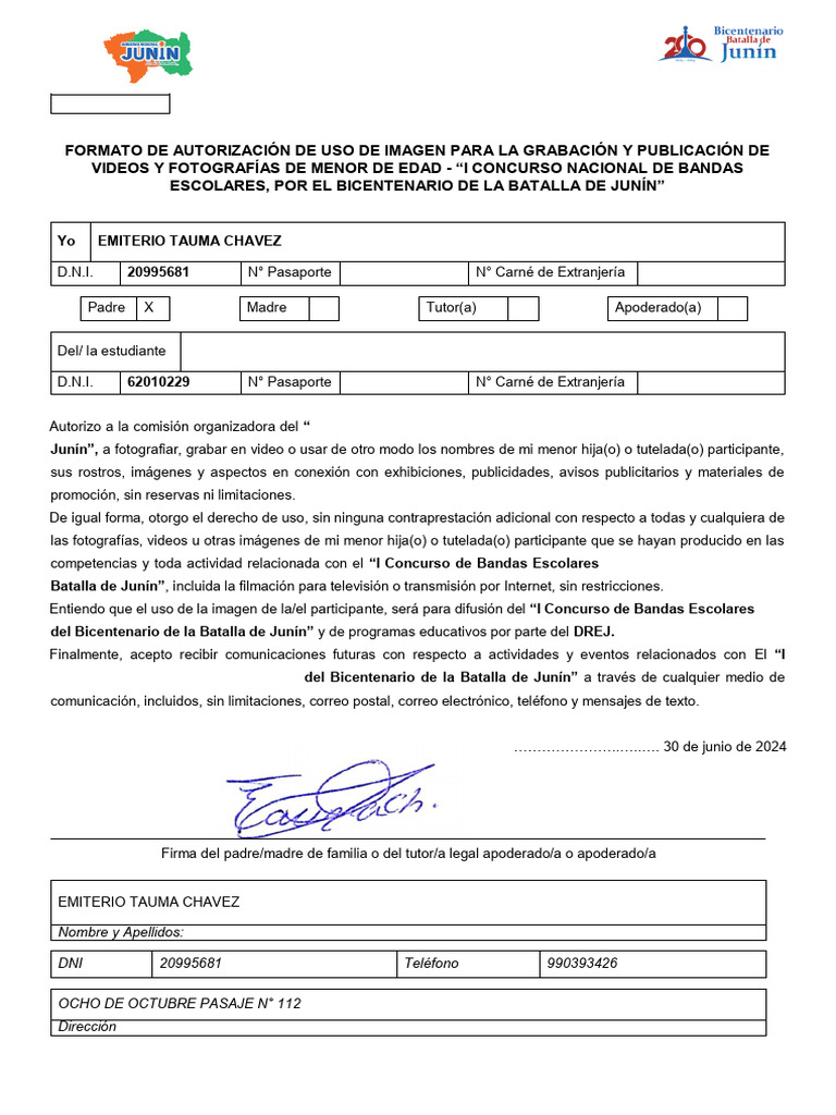 FORMATO 4 tauma | PDF