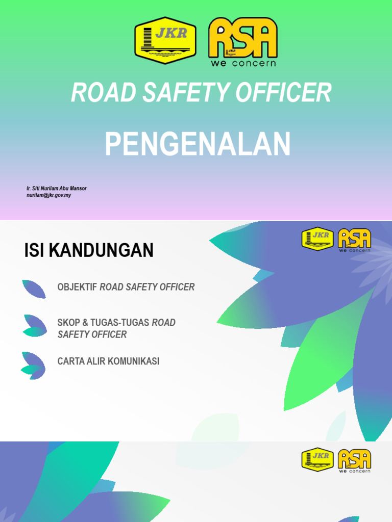 SLOT 1 (I) - Pengenalan RSO - Ir. Siti Nurilam | PDF