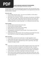 Snake Awareness Toolbox Talk | PDF